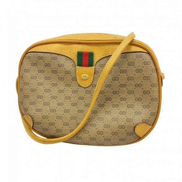 Gucci | Bags | Gucci Brown Shoulder Bag Micro Sherry Gg | Poshmark
